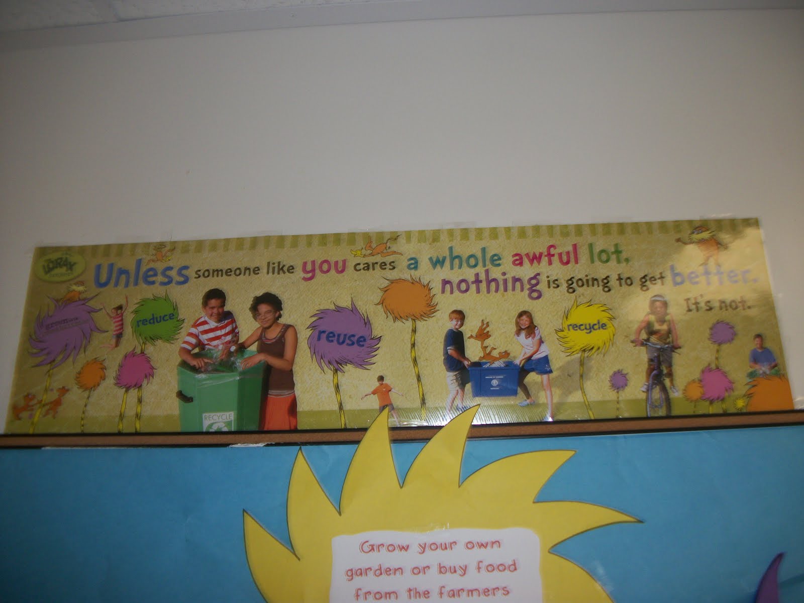 You Can Make The Sun Shine Anytime!!!: Earth Day Bulletin Board Idea ...