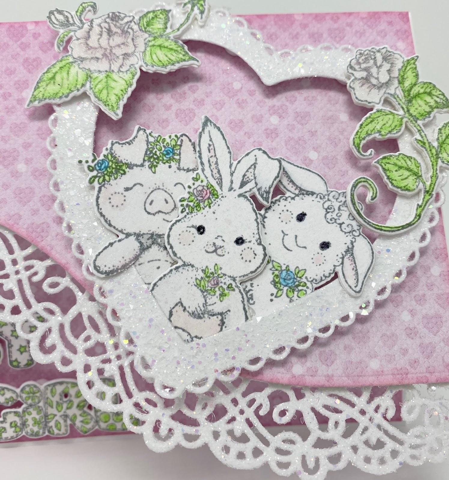 Jan's Paper Flowers: Heartfelt Creations - Hush Little Baby