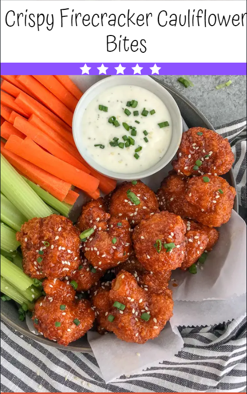 Crispy Cauliflower Bites - My health two
