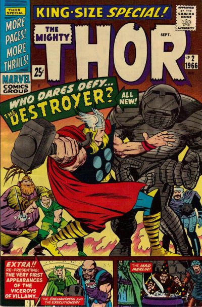 BOOKSTEVE'S LIBRARY: Top 20 Thor Covers by Kirby