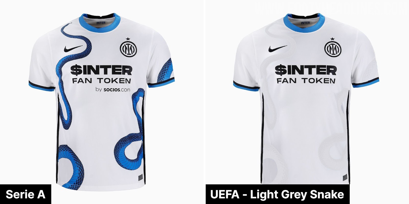 Why UEFA Forced Inter Milan To Change Snake Of 21-22 Nike Away Kit ...