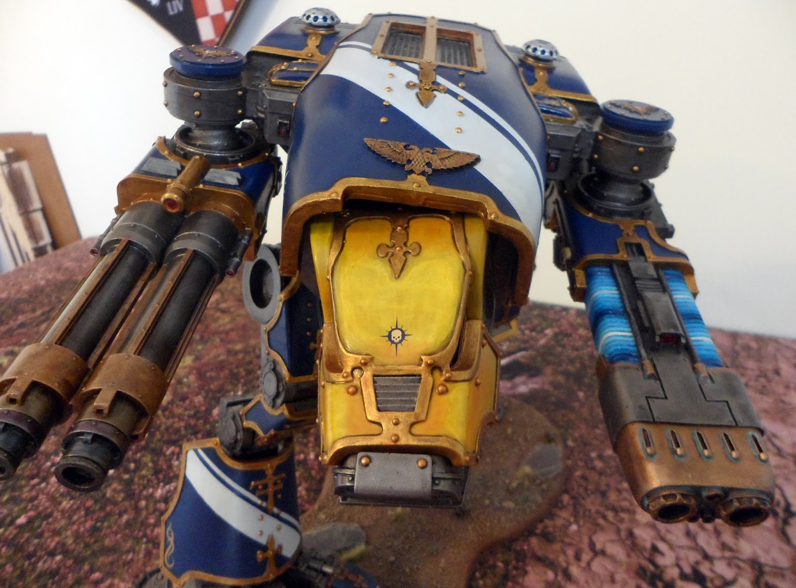 WeeMen: Legio Astorum - Warhound Titan - Lupus Regent Walks for Astorum!