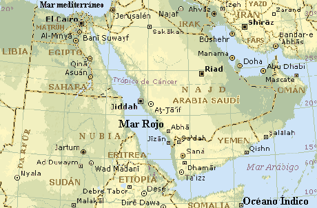 Preparats per viatjar !: Creuant el mar roig