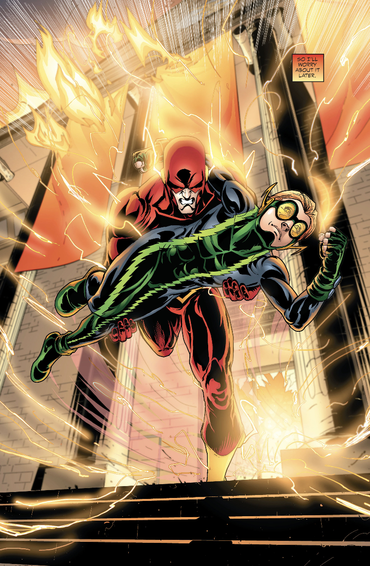 Bart Allen Vs Inertia