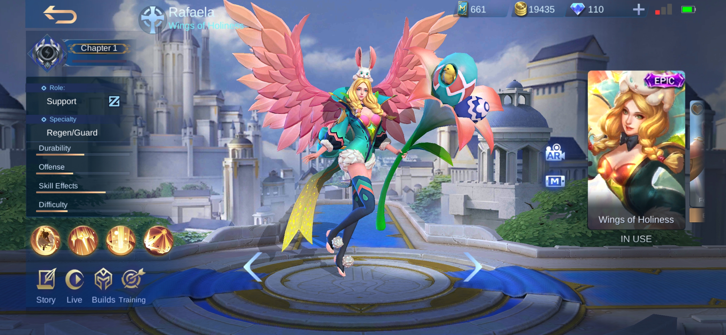Script Skin Rafaela Flower Fairy Full Effect Mobile Legends - Nolife ...