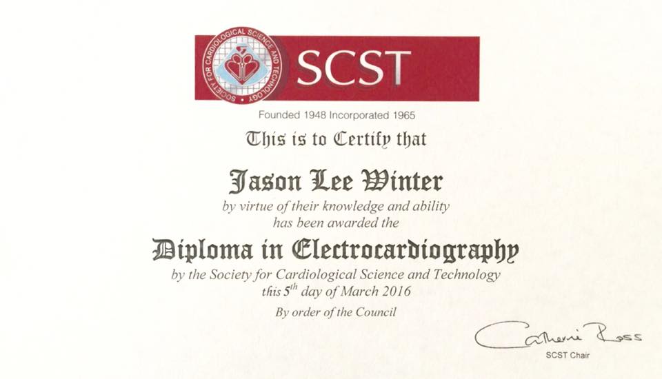 Jason Winter ECG Blog