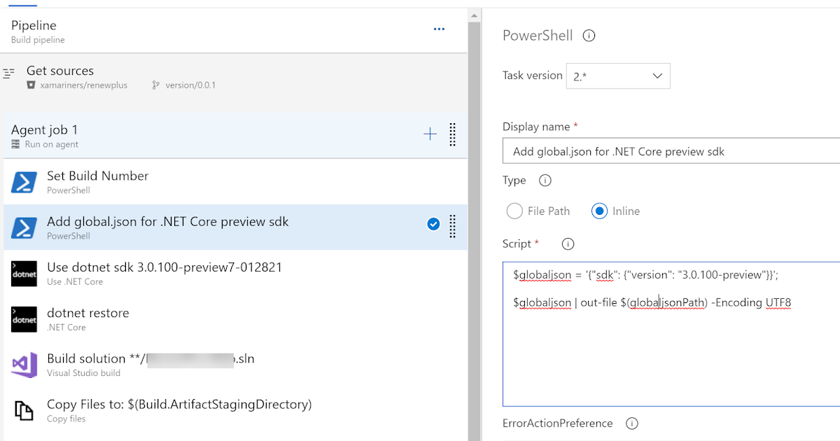 Chamindas Devops Journey With Msft Build Net Core 30 Projects With Azure Devops Pipeline 4981