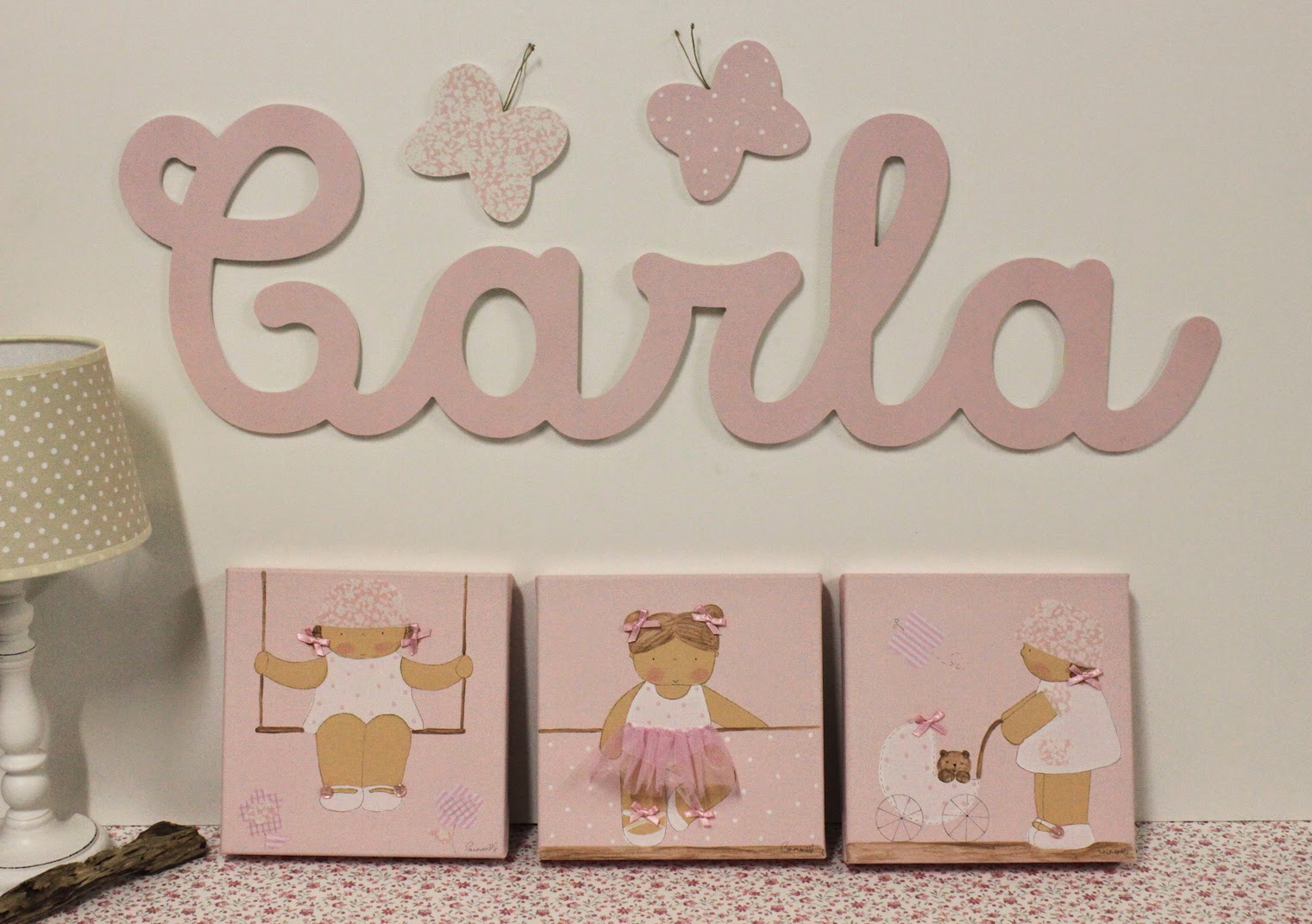 17 DEC. 2014 : letras infantiles para Decoración personalizada