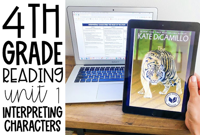 Interpreting Characters: A 4th Grade Reading Unit - Teaching to the ...