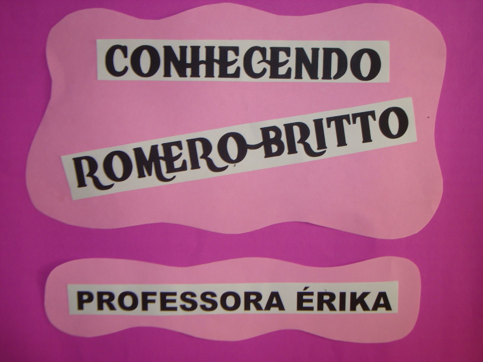 E.E.GERALDO STARLING SOARES: Projeto Biblioteca " CONHECENDO ROMERO BRITTO"