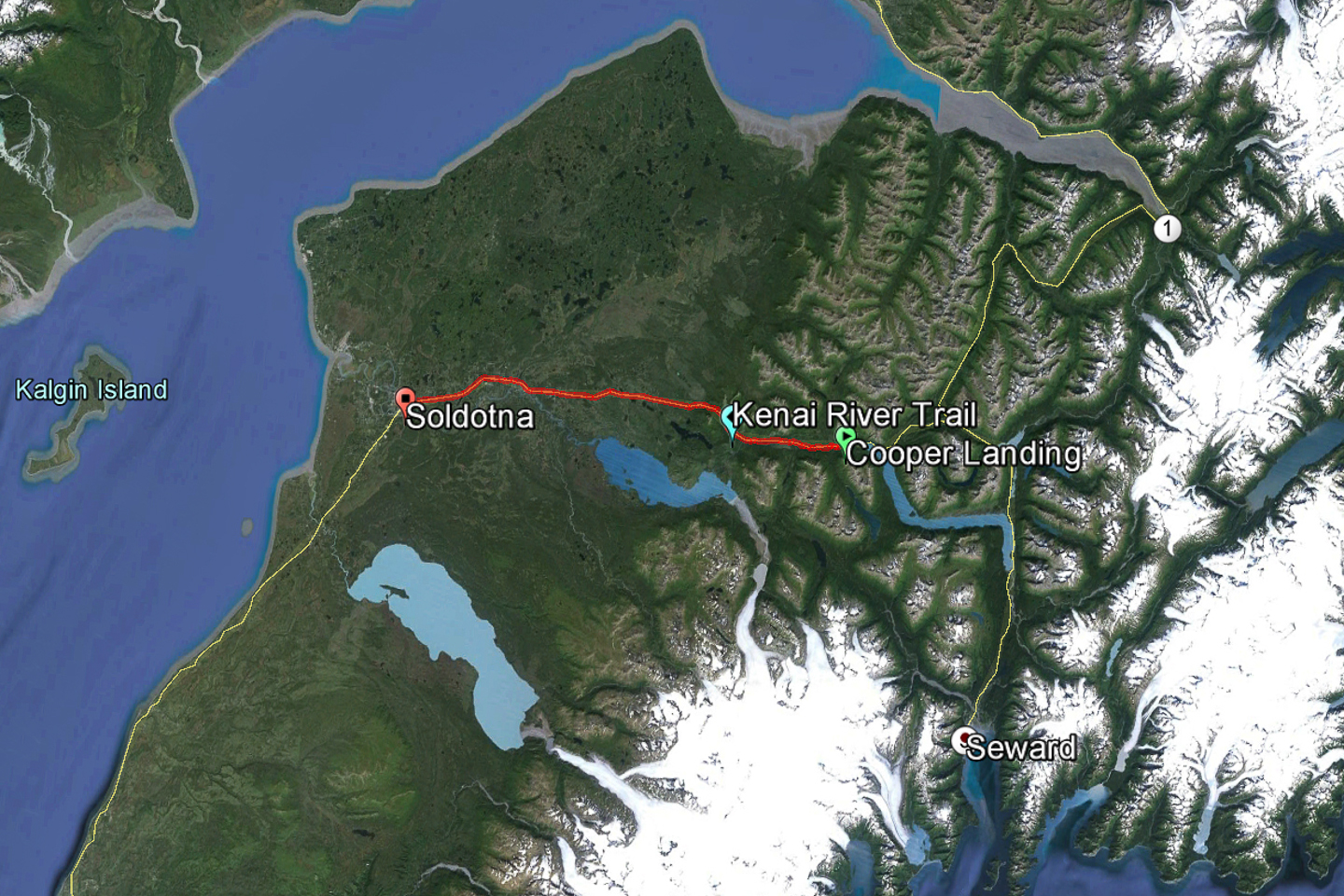 The free mountain: Kenai National Wildlife Refuge : Kenai River Trail