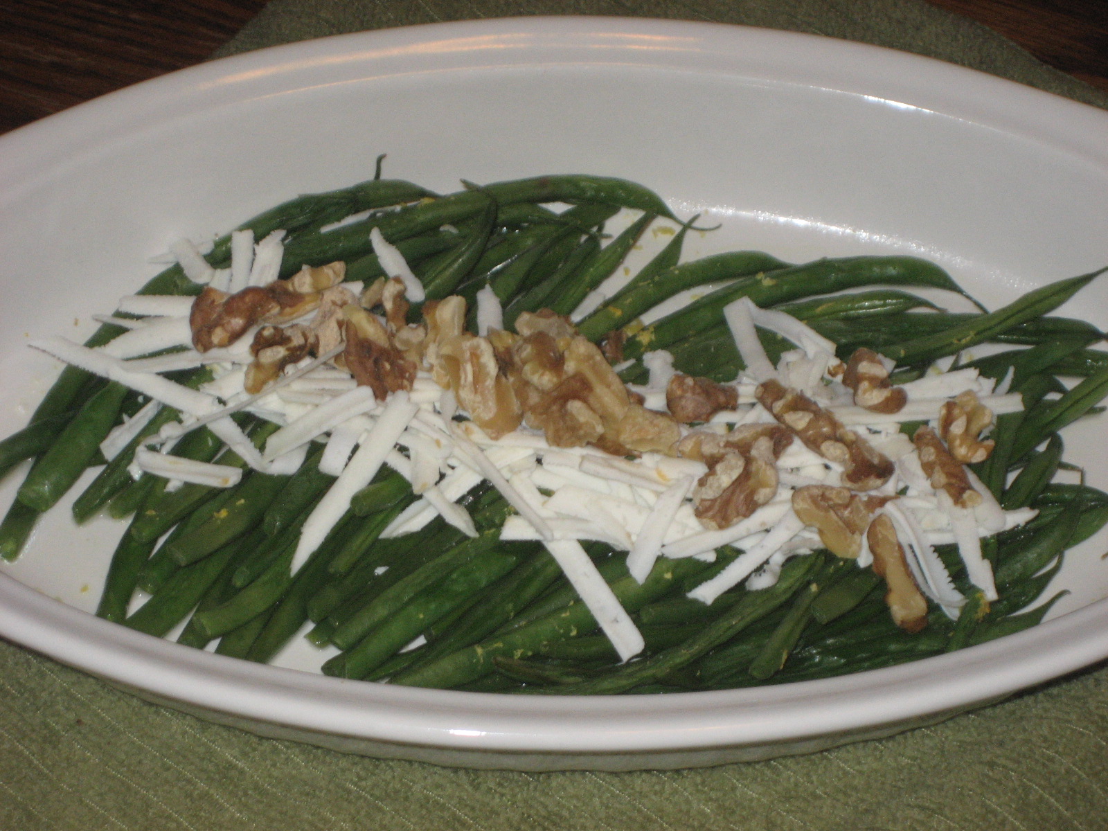 Hot N Steamy Food: Sautéed French Beans