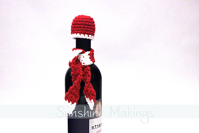 Sunny Stitching: Wine Bottle Toppers