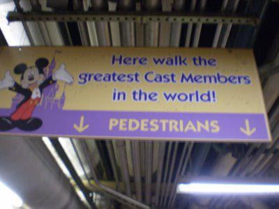 The Walt Disney World Picture of the Day: Magic Kingdom Utilidor