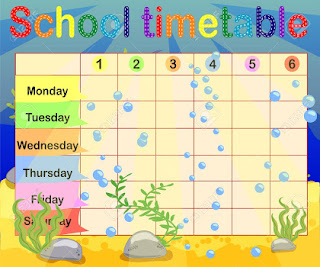 SCHOOL TIME TABLE