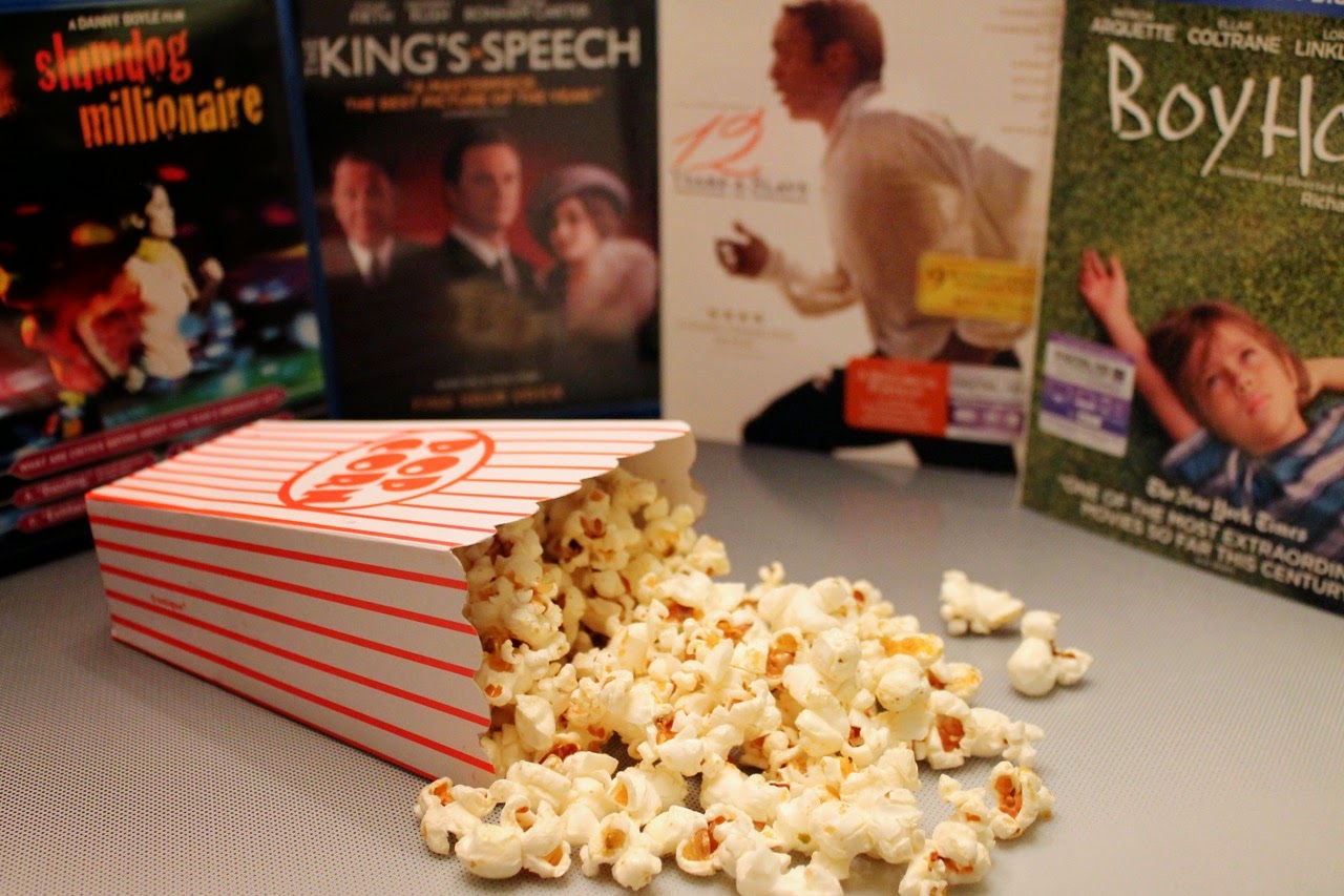 Cook In / Dine Out: Oscar Nibbles: Red Carpet Popcorn