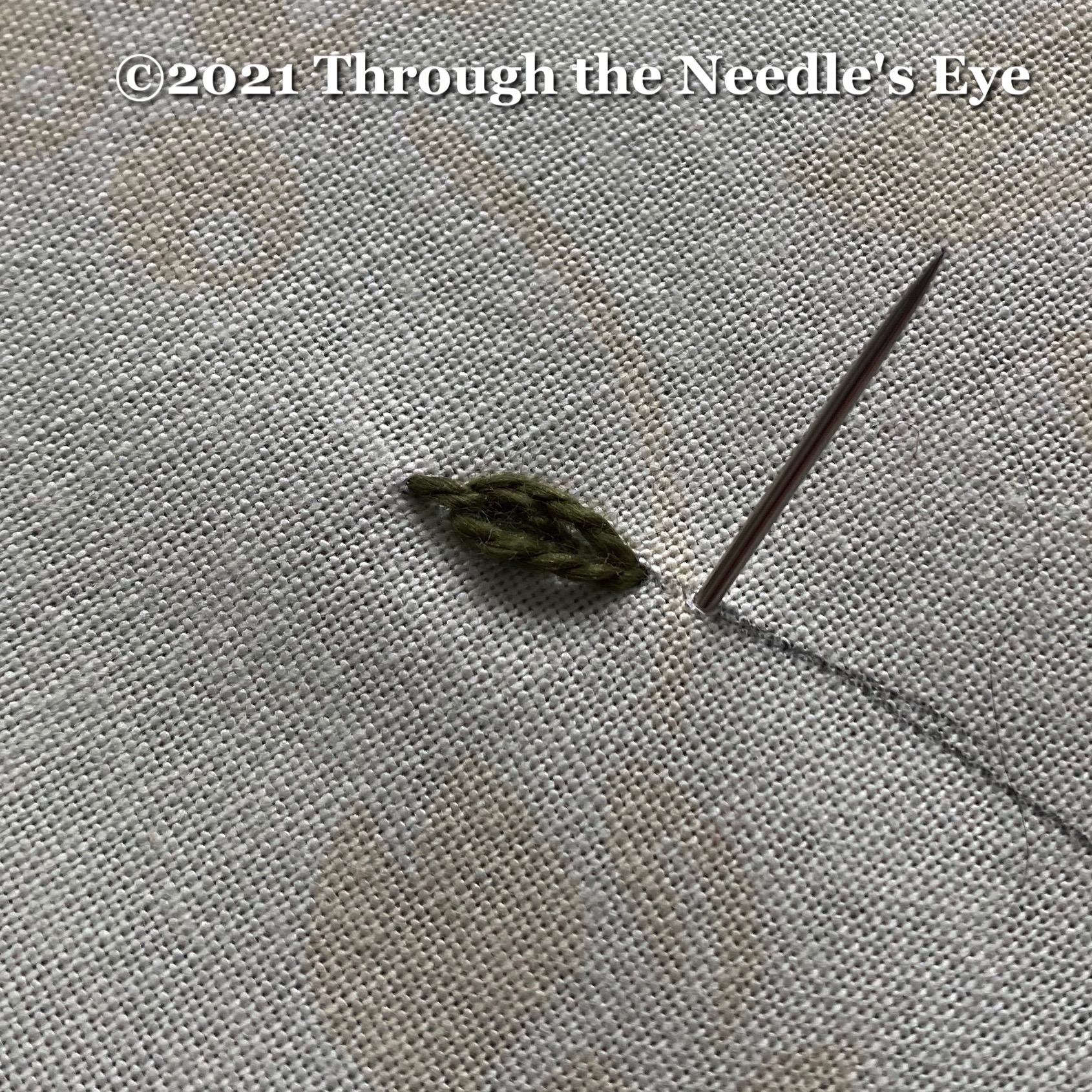 Telling Stories Through the Needle's Eye: Hopeful Flowers—Week One