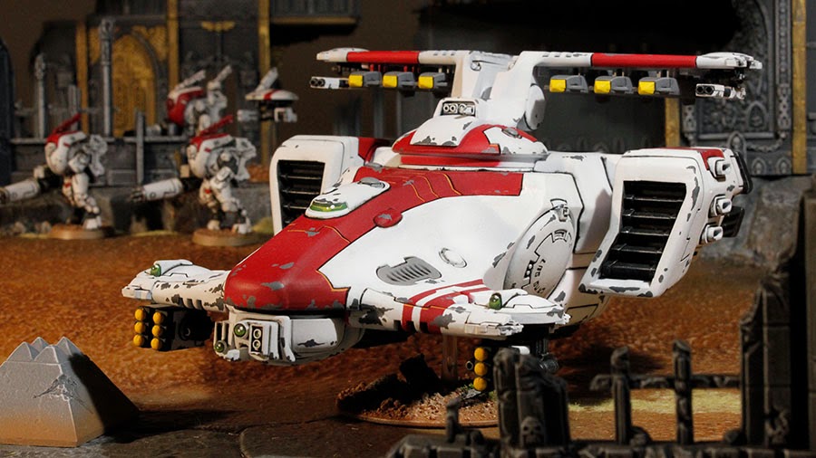 The Hammer of Wrath: SHOWCASE: Tau Skyray Gunship