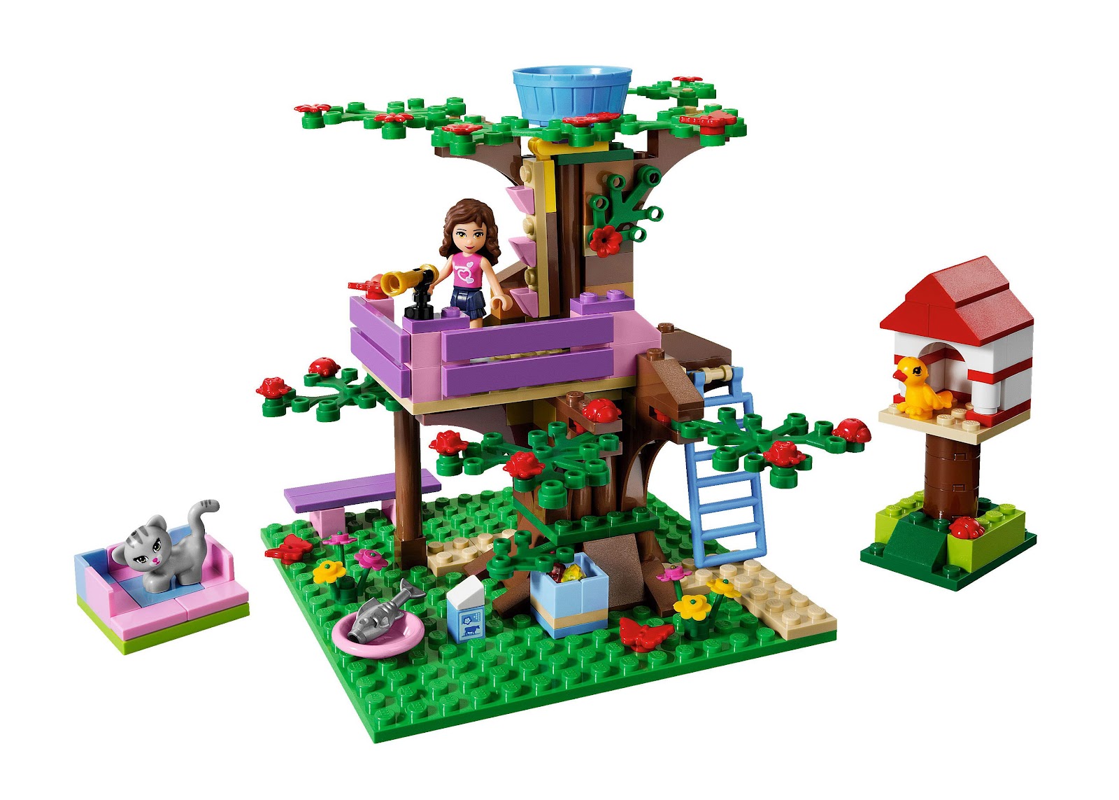 onetwobrick26: LEGO set database: set database: LEGO 3065 olivia's tree ...