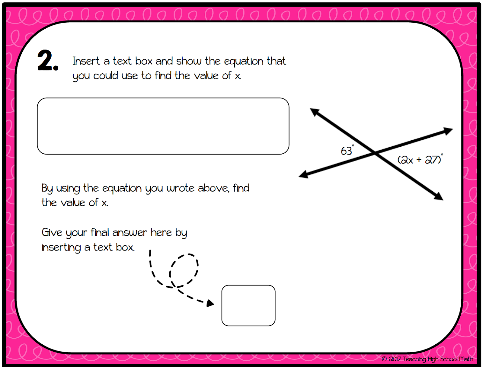 Three Distance Learning Activities for Geometry | Teaching High School Math
