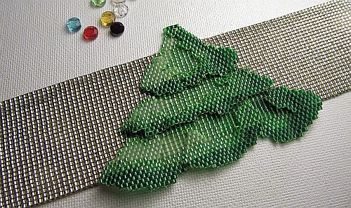 Beads Beading Beaded, with Erin Simonetti: A Trimmed Tree Cuff!