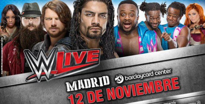 nosolometro: WWE Live 2016 en Barclaycard Center. 12 de noviembre