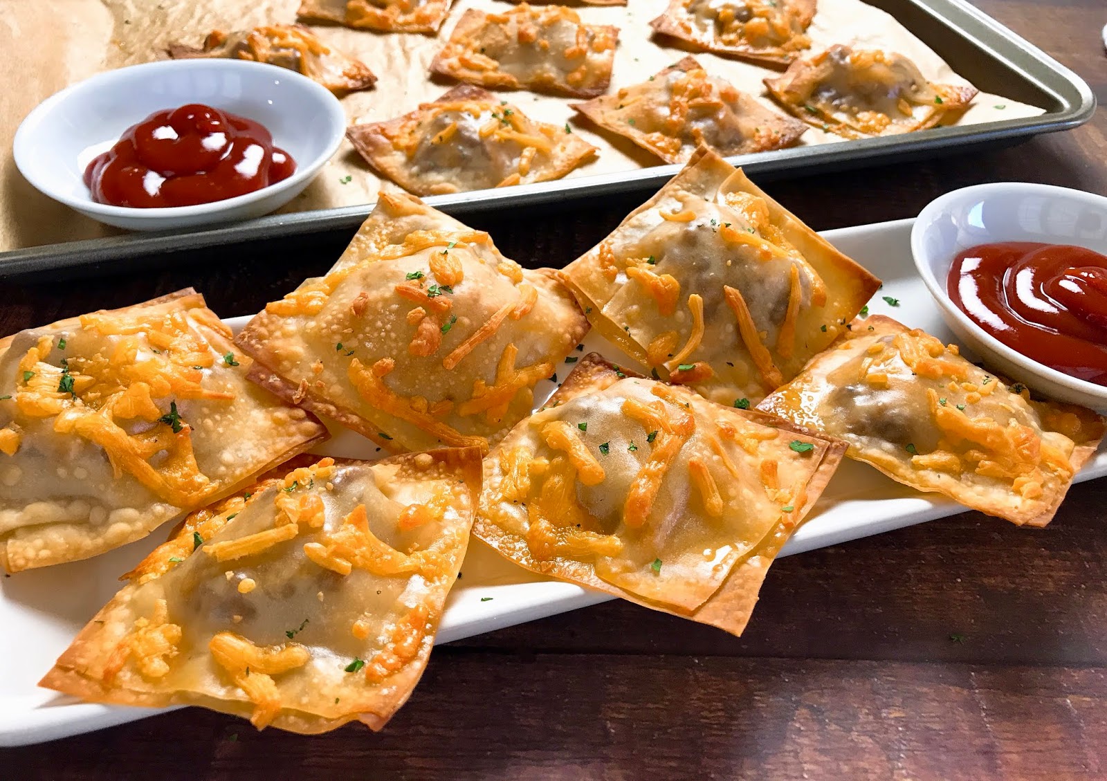Cheeseburger Ravioli