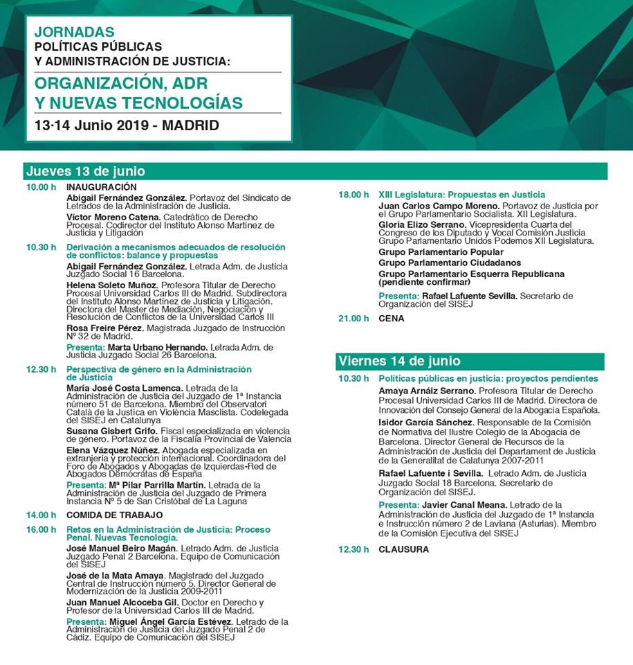 Jurista, Funcionaria Titular con rango de autoridad y trato de Señoría ...