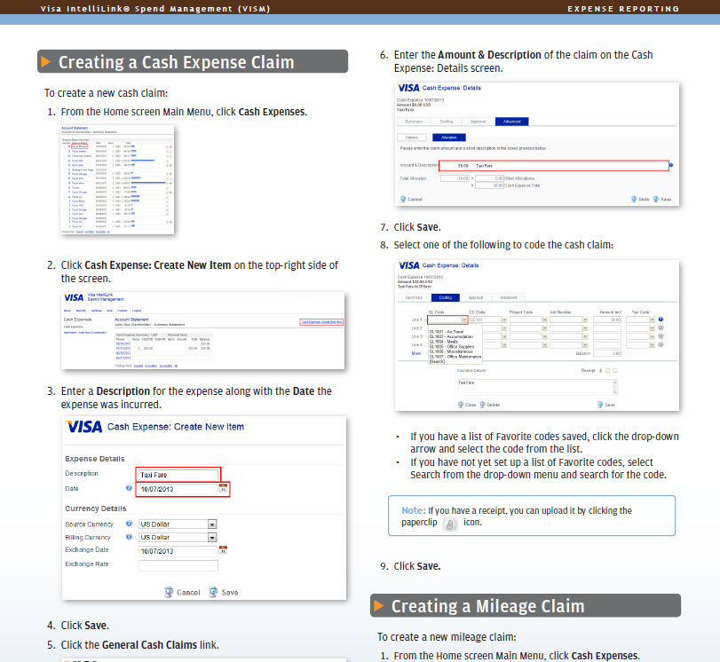 Quick Reference Card Sample InDesign