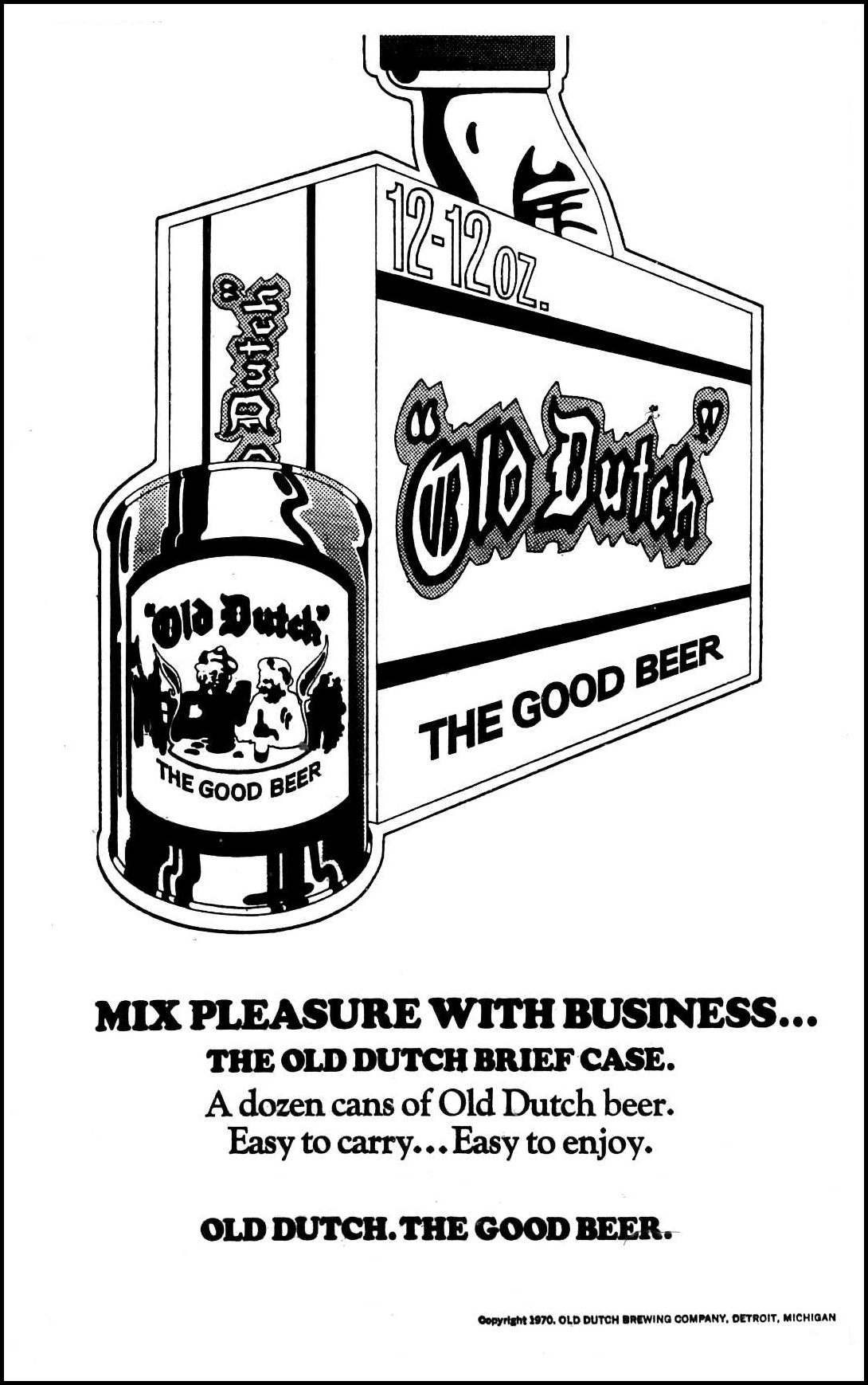 Brady's Bunch of Lorain County Nostalgia: Old Dutch Beer Ad – Sept. 4, 1970