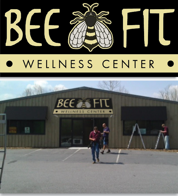 Projects: Bee Fit Logo / Awning