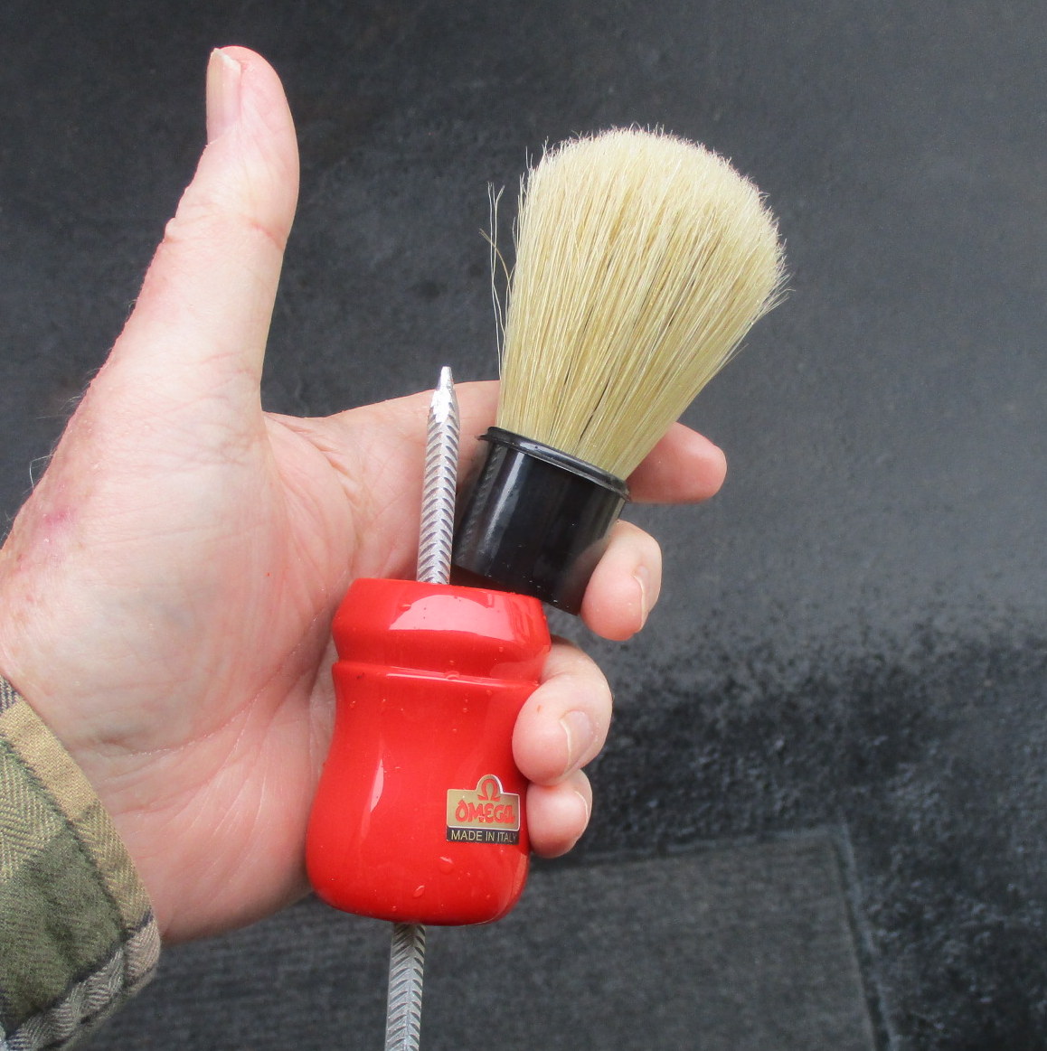 Jayaruh Shaving: Omega Knot Harvesting