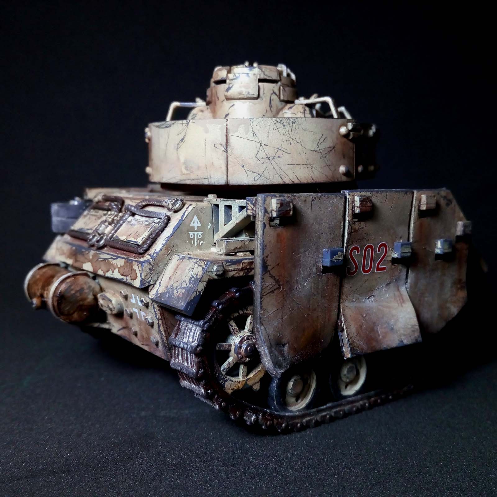 World war toon tank model - teacherer
