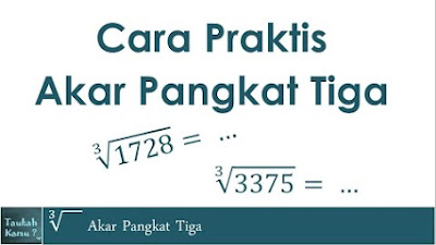 Akar Pangkat Tiga