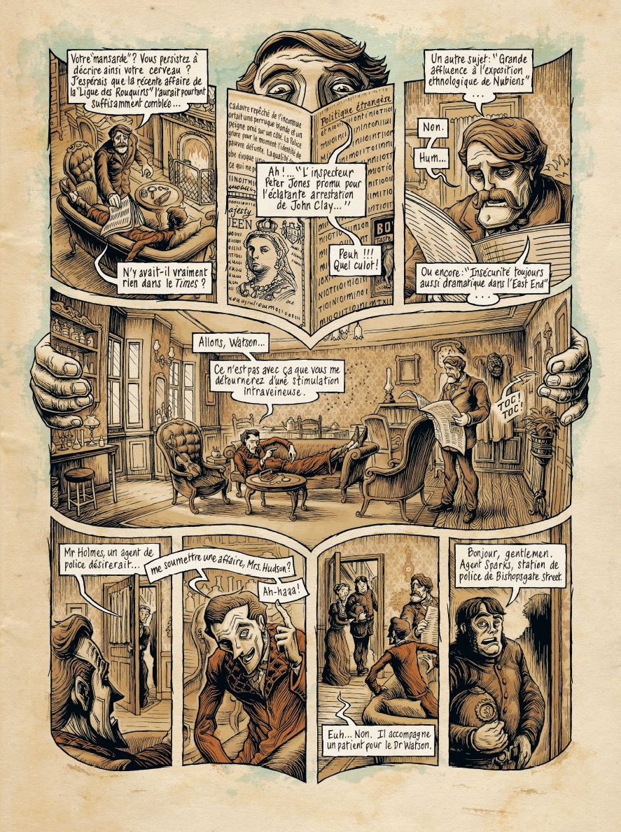 Lire, relire, ne pas lire...: Dans la tête de Sherlock Holmes de Cyril ...