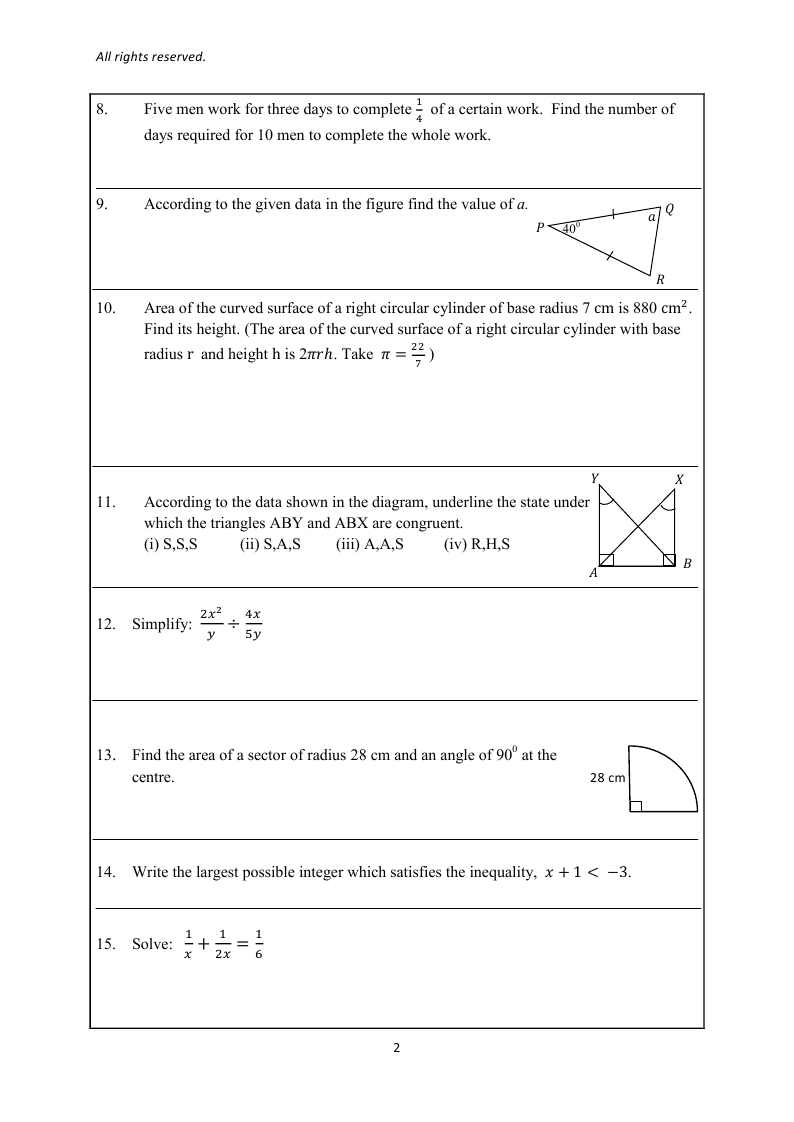 Grade 11_EM_Maths I_2018_ Model Paper - www.lkedu.lk