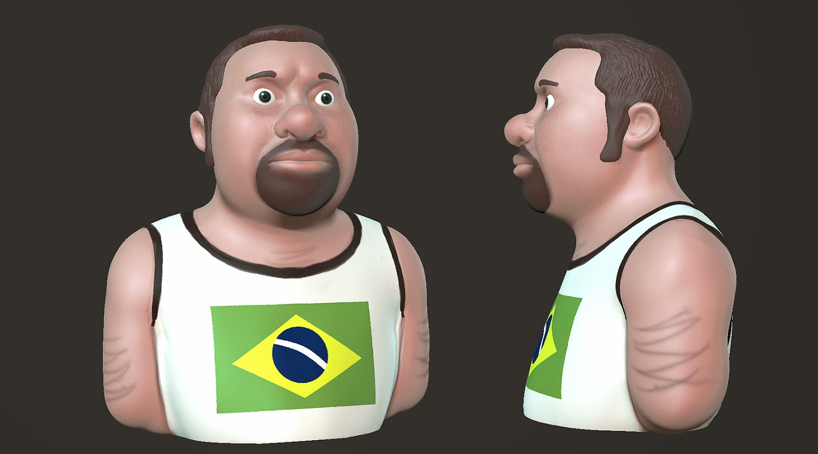 Satish Prajapati CG Artist: Guy From Rio - Tipa