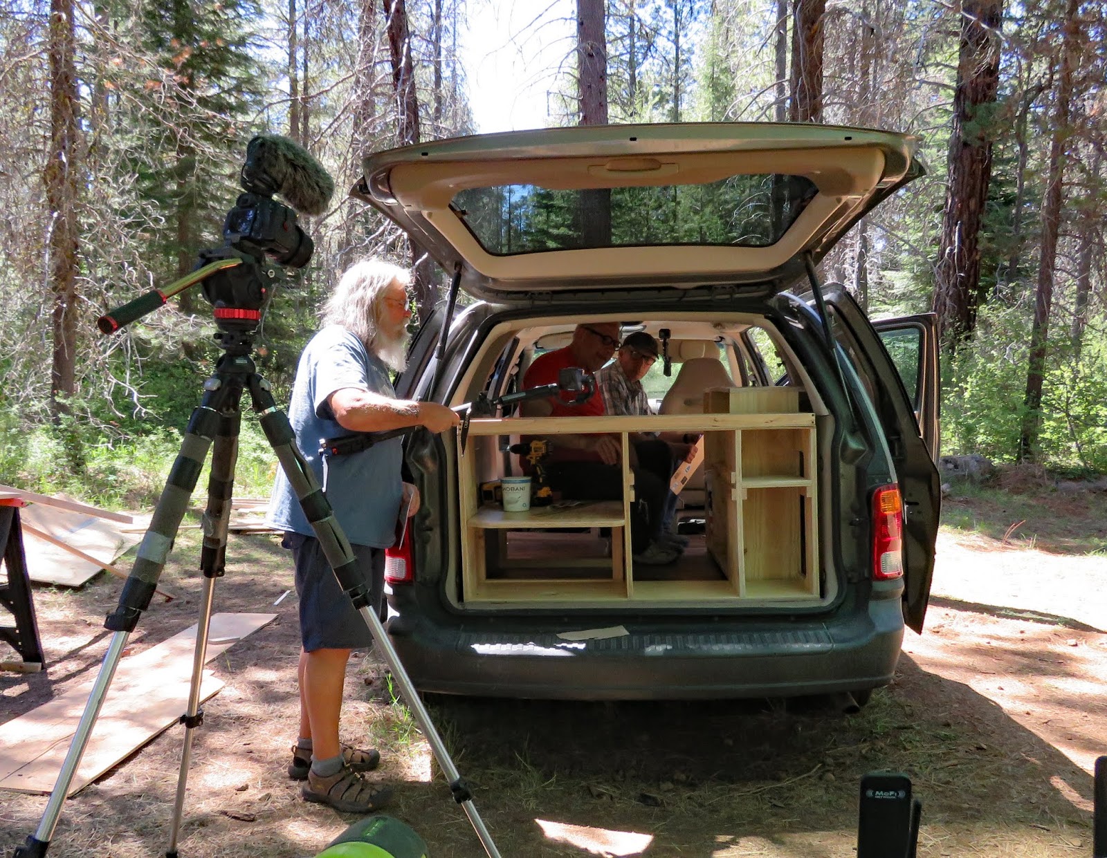 Rolling in an RV - Wheelchair Traveling......: Minivan Build Progress