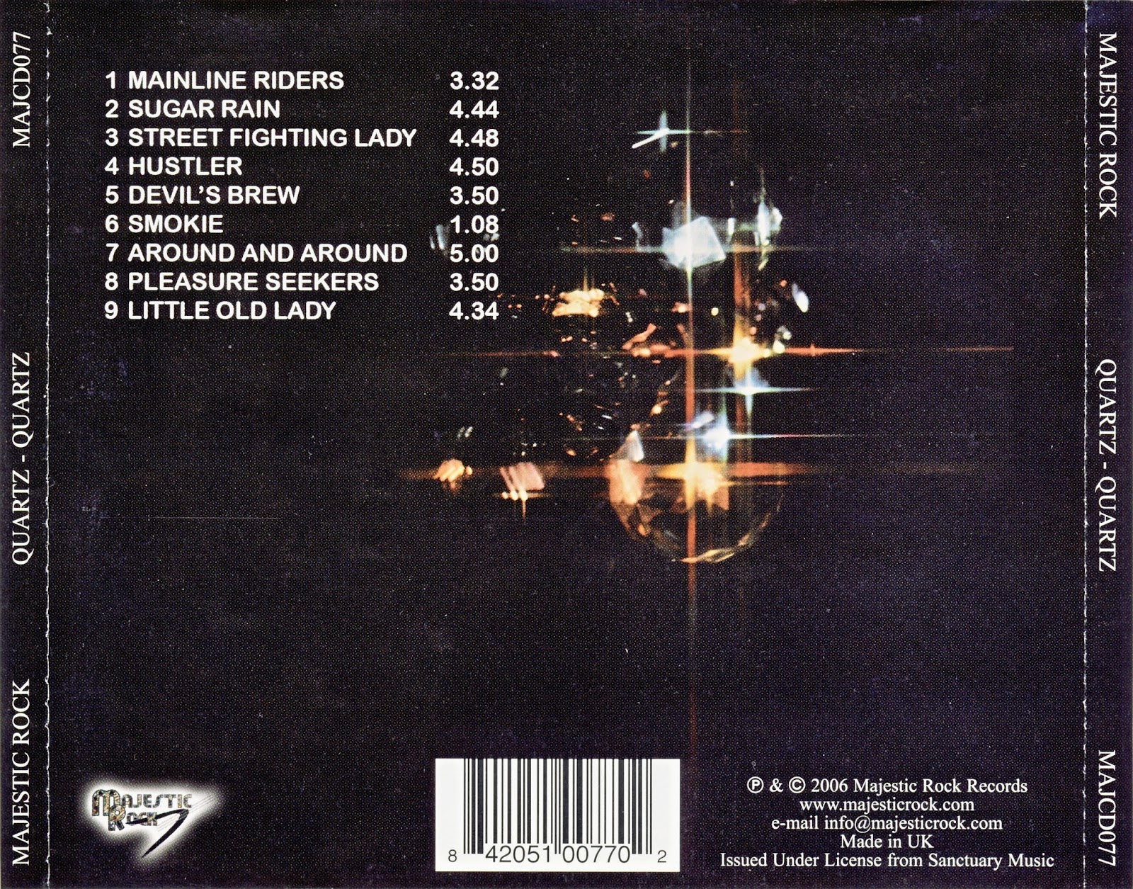 WHERE METAL RULES: QUARTZ - QUARTZ (1977)