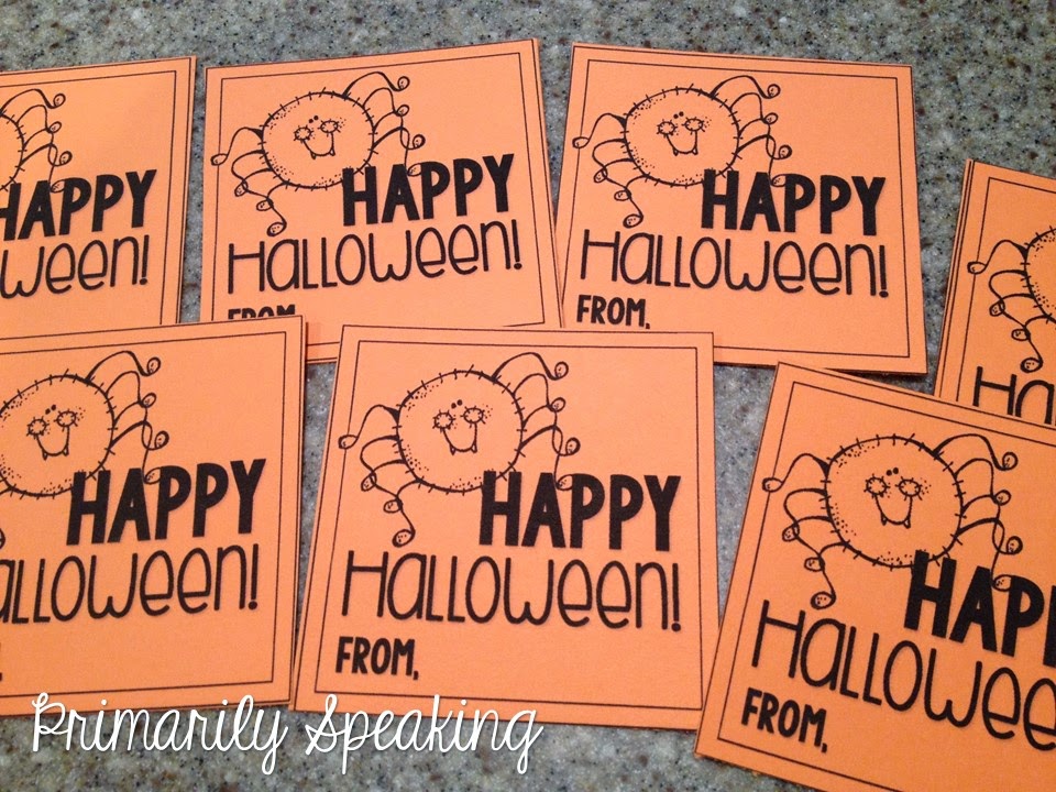 Halloween Freebies! | Primarily Speaking