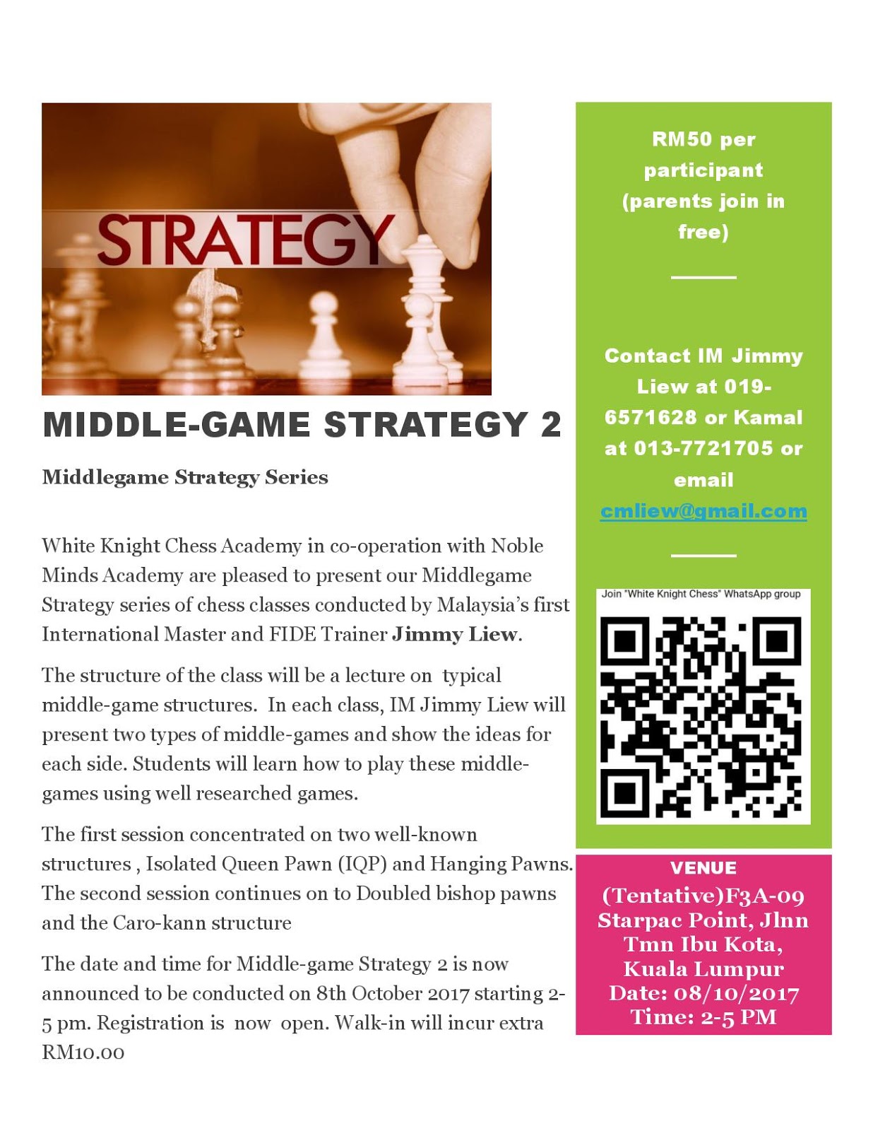 Chess is Chess: 2017