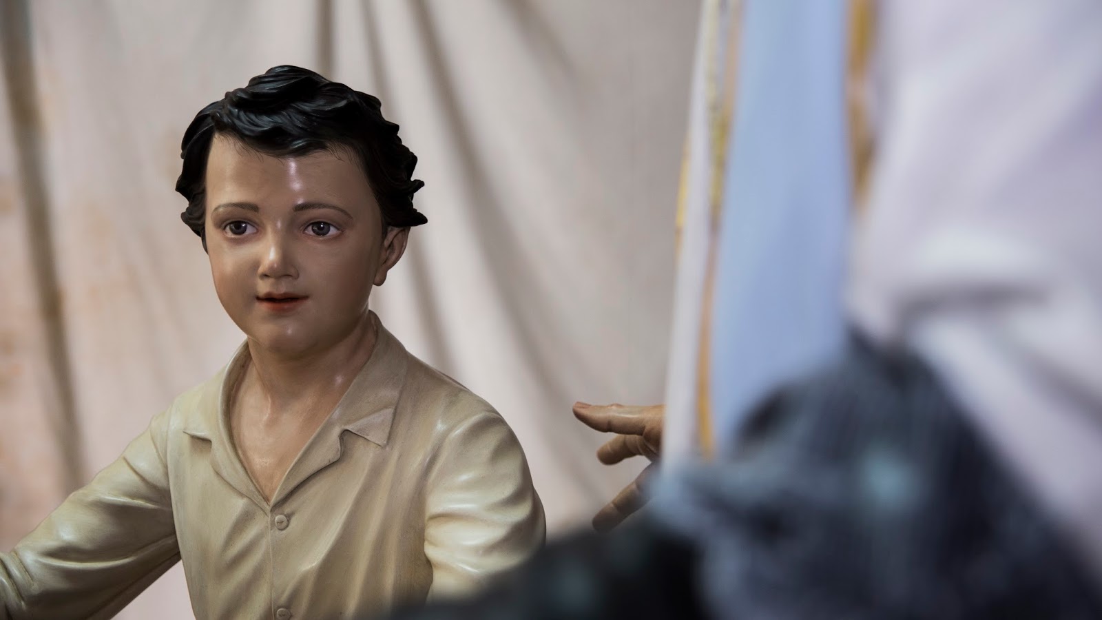 Edwin González Solís. Imaginero Escultor: San Juan Bosco (180cm ...