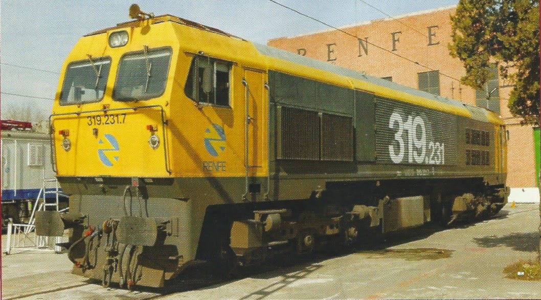 Trenes y tiempos: Las 319-200 (II): La saga contínua (RENFE 319-201/319 ...