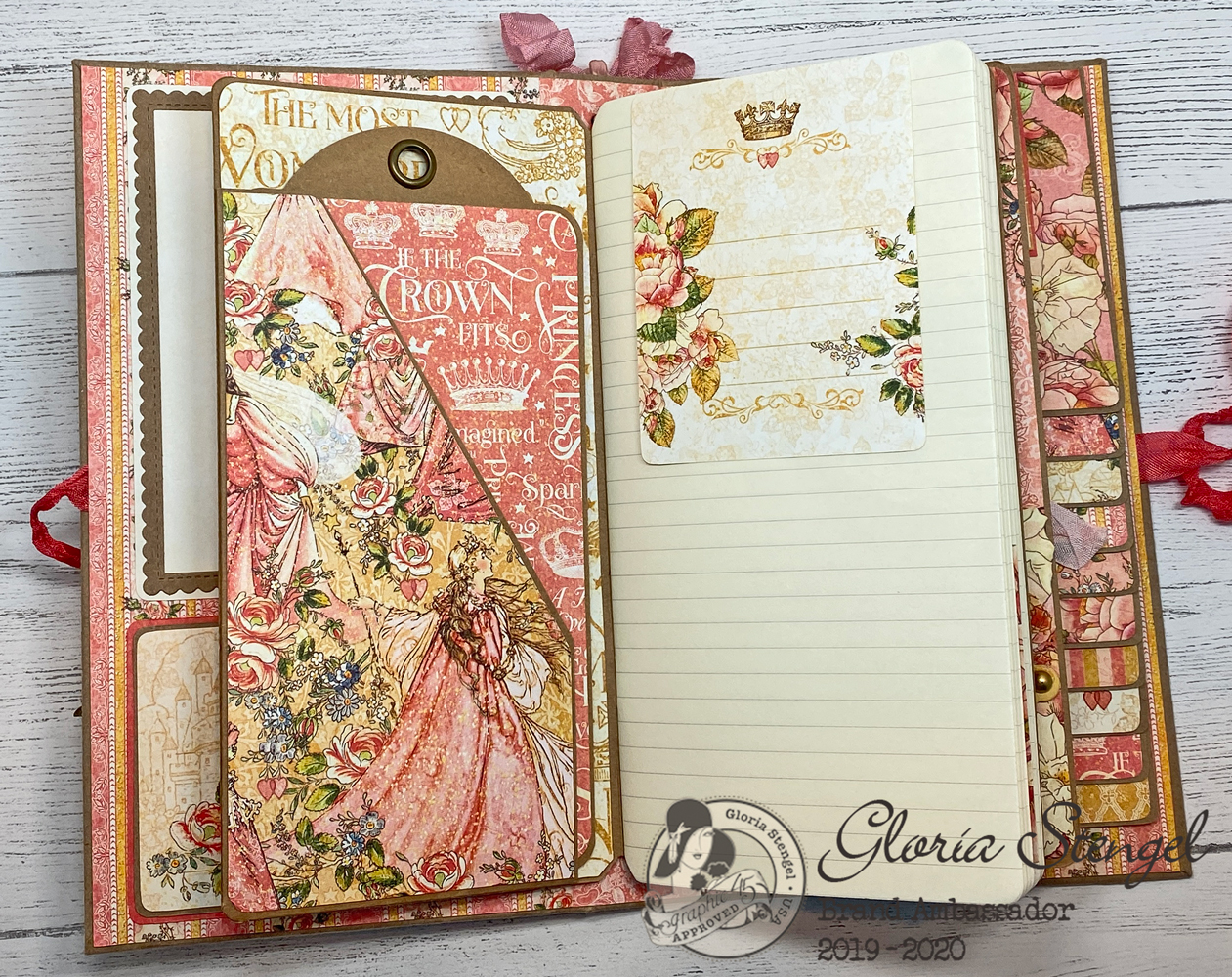 Scraps of Life: Pretty Princess Journal - Graphic 45