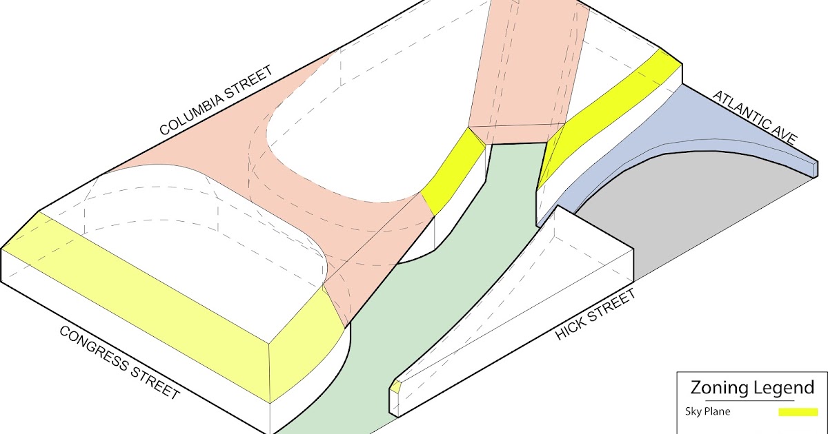 South - East Isometric View - Zoning Envelope