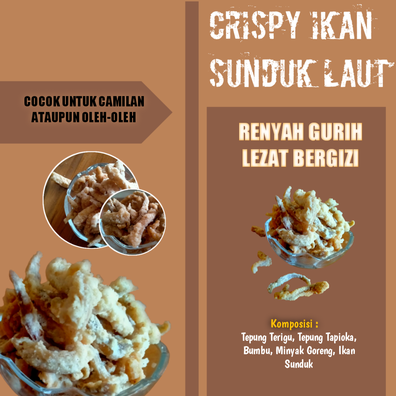 ABOUT CRISPY IKAN SUNDUK
