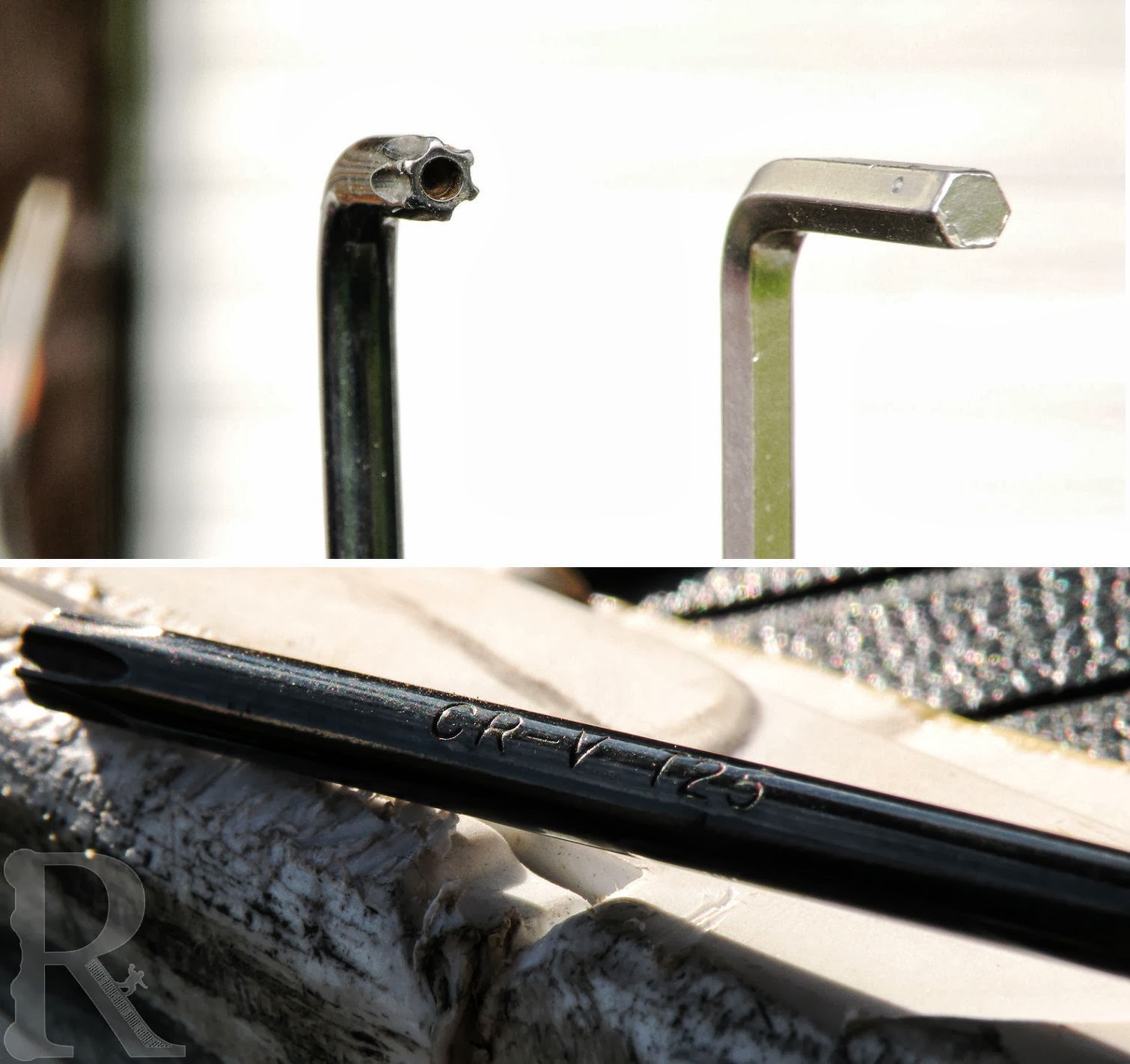 Rollacje: Sposób na wyrobioną śrubę imbusową.