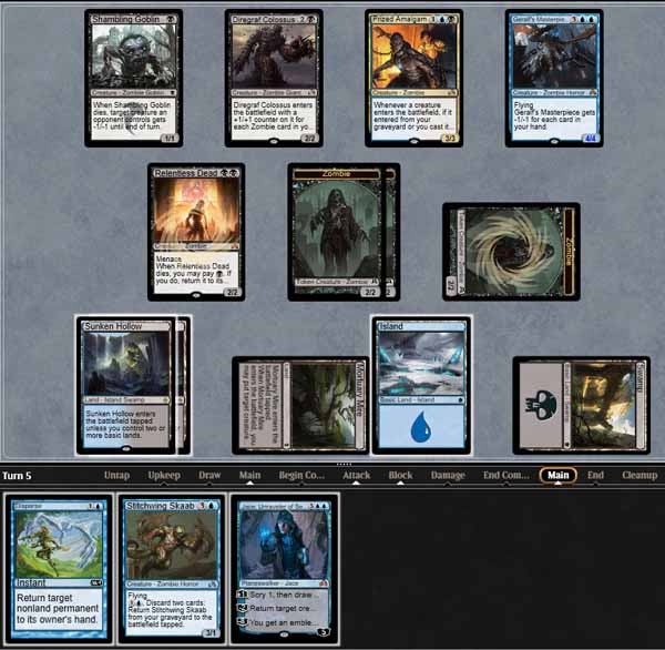 Magic the Gathering Adventures: [Standard] Zombies