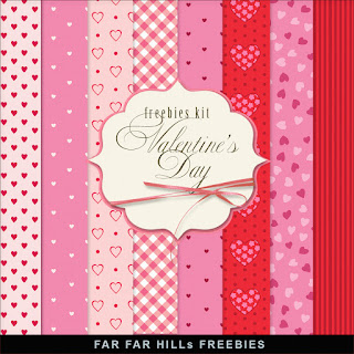 New Freebies Kit of Backgrounds - Valentine's Day:Far Far Hill - Free ...