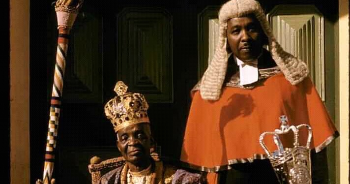 Rare photo of Alake of Egbaland and his son - Historical Update